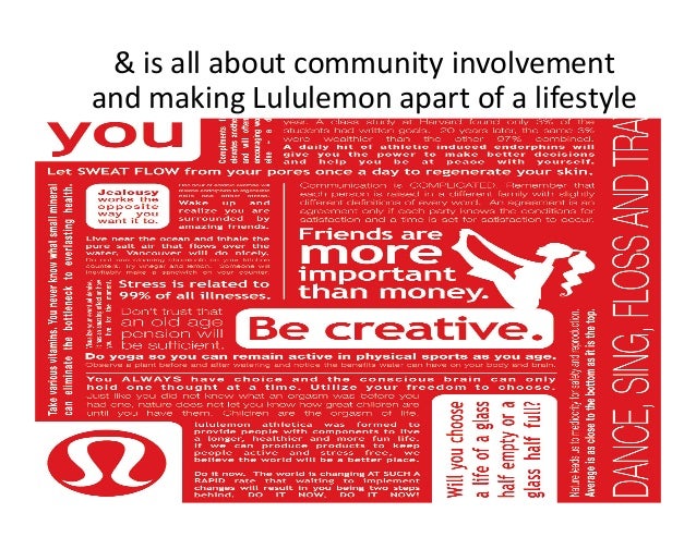 lululemon customer profile