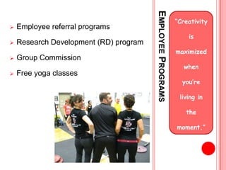 Lululemon Marketing Mix | PPTX