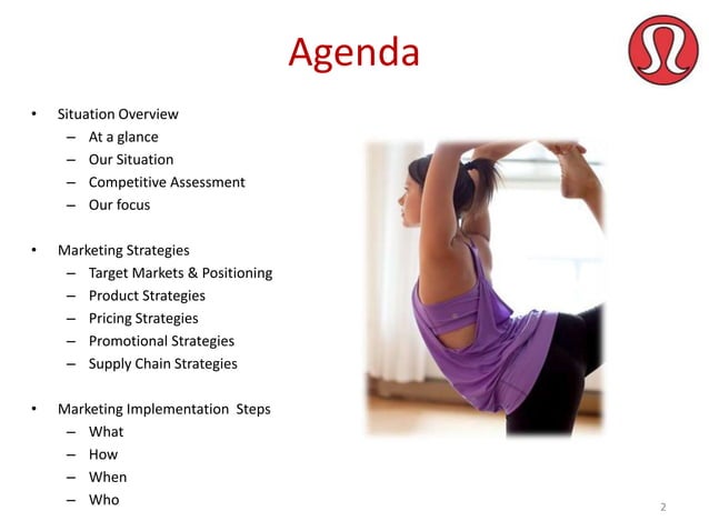 Lululemon marketing plan revised | PPTX