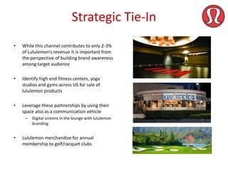 Lululemon marketing plan revised | PPTX