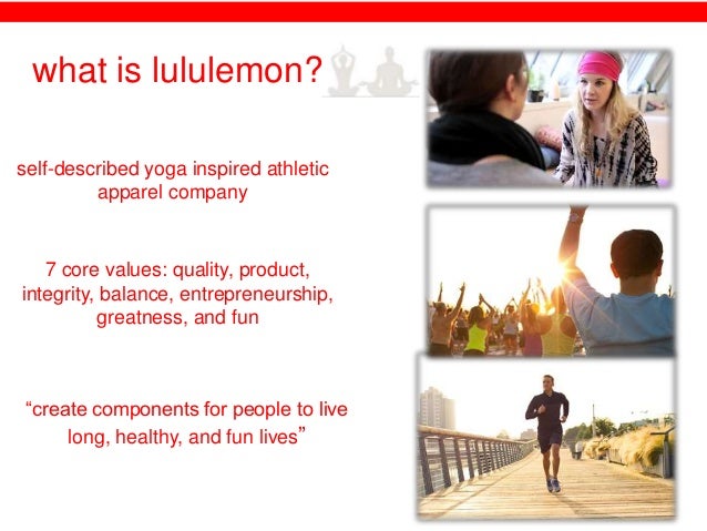 core values of lululemon