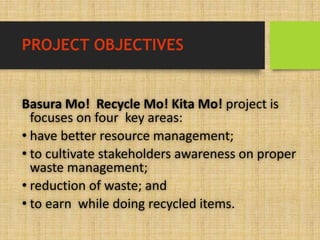 Lumagbas project proposal ppt | PPTX