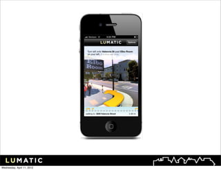 Lumatic where2 2012 | PPT