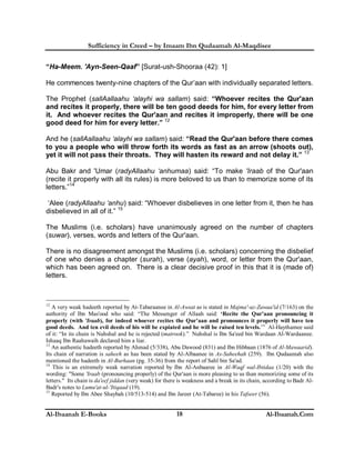 Lumatul itiqaad (Sufficiency of Creed) | PDF