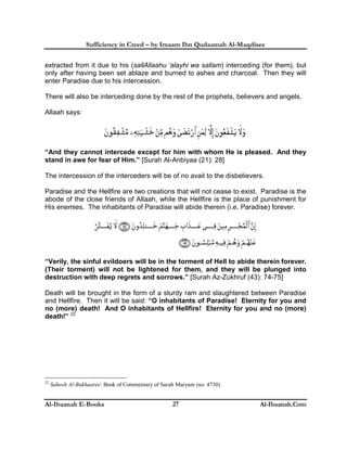 Lumatul itiqaad (Sufficiency of Creed) | PDF