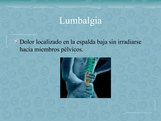 Lumbalgia | PPT