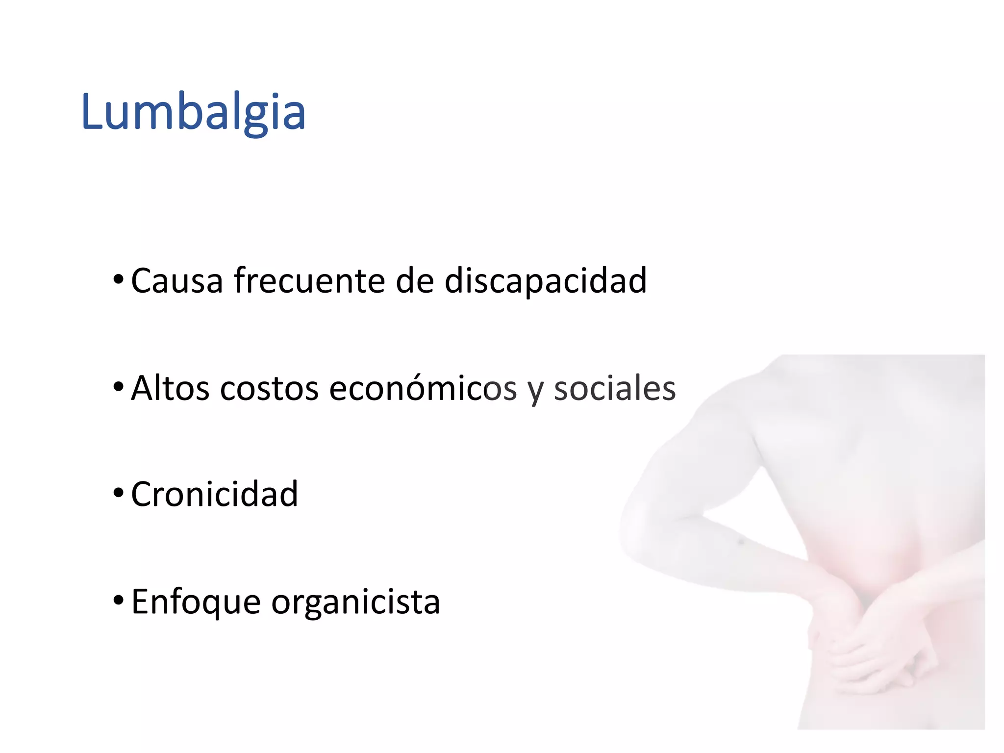 Lumbalgia aguda | PPT