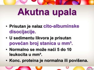 Lumbalna punkcija | PPSX