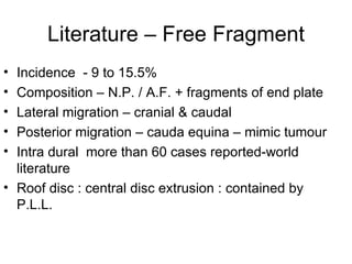 Lumbar Disc Herniation Naneria Part 1 | PPT