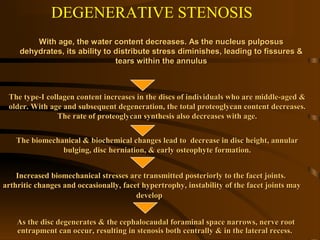Lumbar canal stenosis | PPT