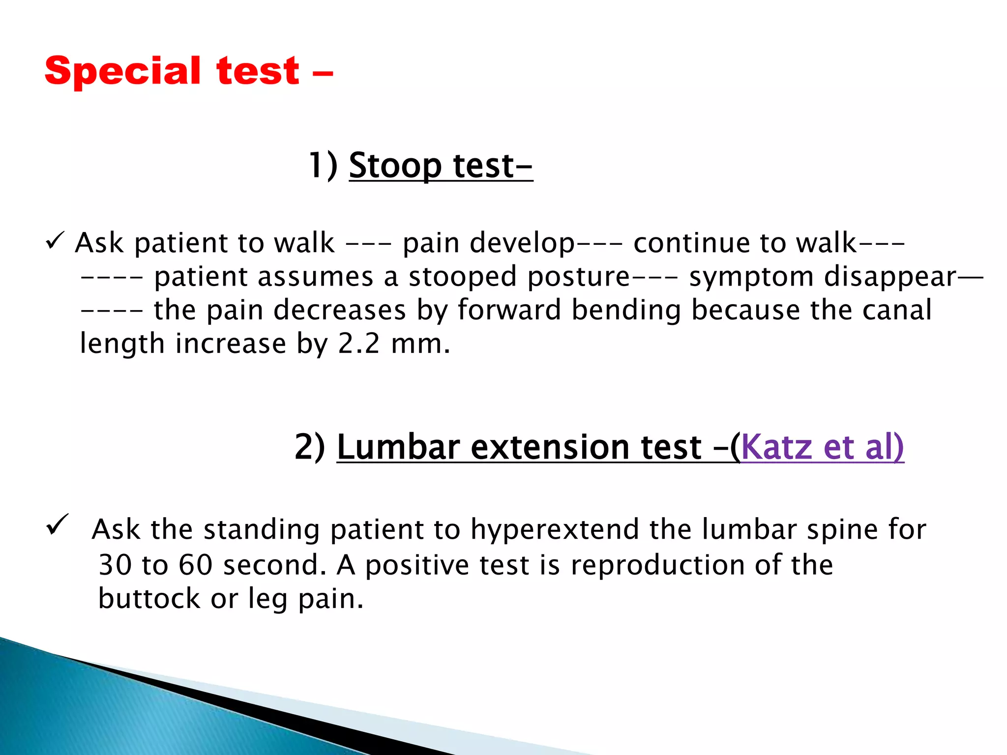 LUMBER CANAL STENOSIS ppt (5) | PPTX