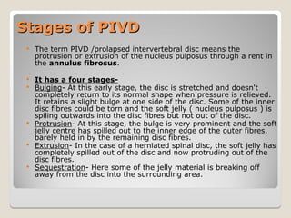 Lumbar disc herniation- a cause of disability .ppt
