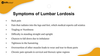 Lumbar Lordosis Straightening: A Quick Glance | PPT
