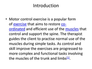 Lumbar Motor Control Training.pptx