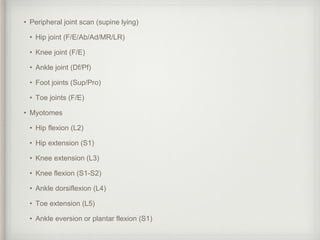 Lumbar pain - Mrinal Joshi | PPT