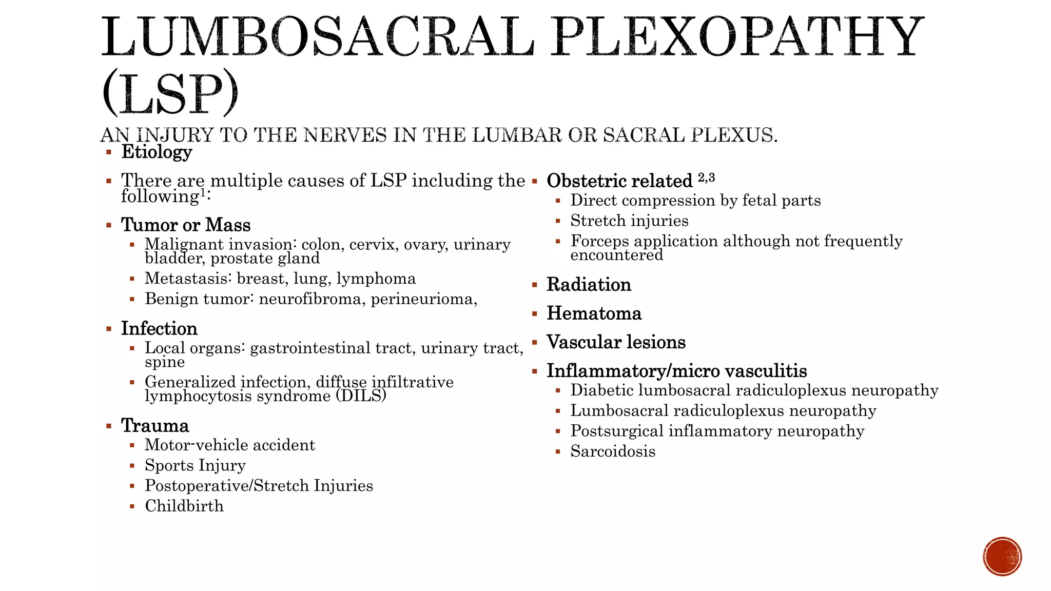 Lumbar plexus plexopathy.pptx