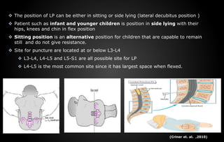 Lumbar Puncture | PPT