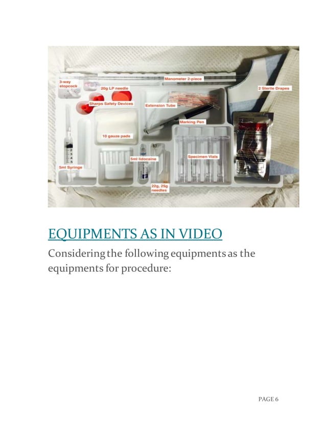 Lumbar puncture | PDF