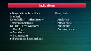 Lumbar puncture - a detailed medical study | all aspects of lumbar ...