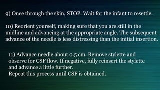 Lumbar puncture - a detailed medical study | all aspects of lumbar ...