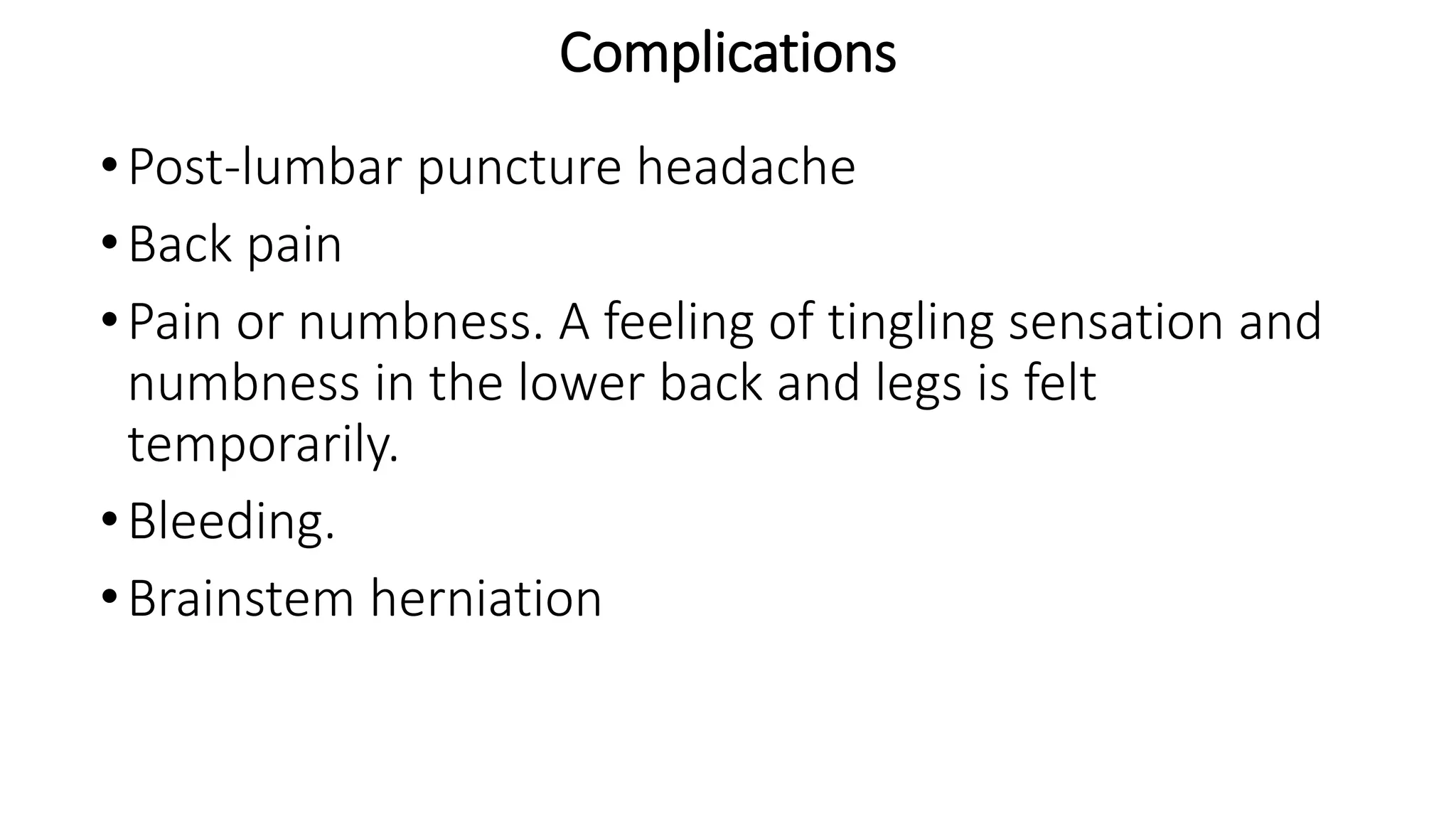 lumbar puncture.pptx child health nursing | PPTX