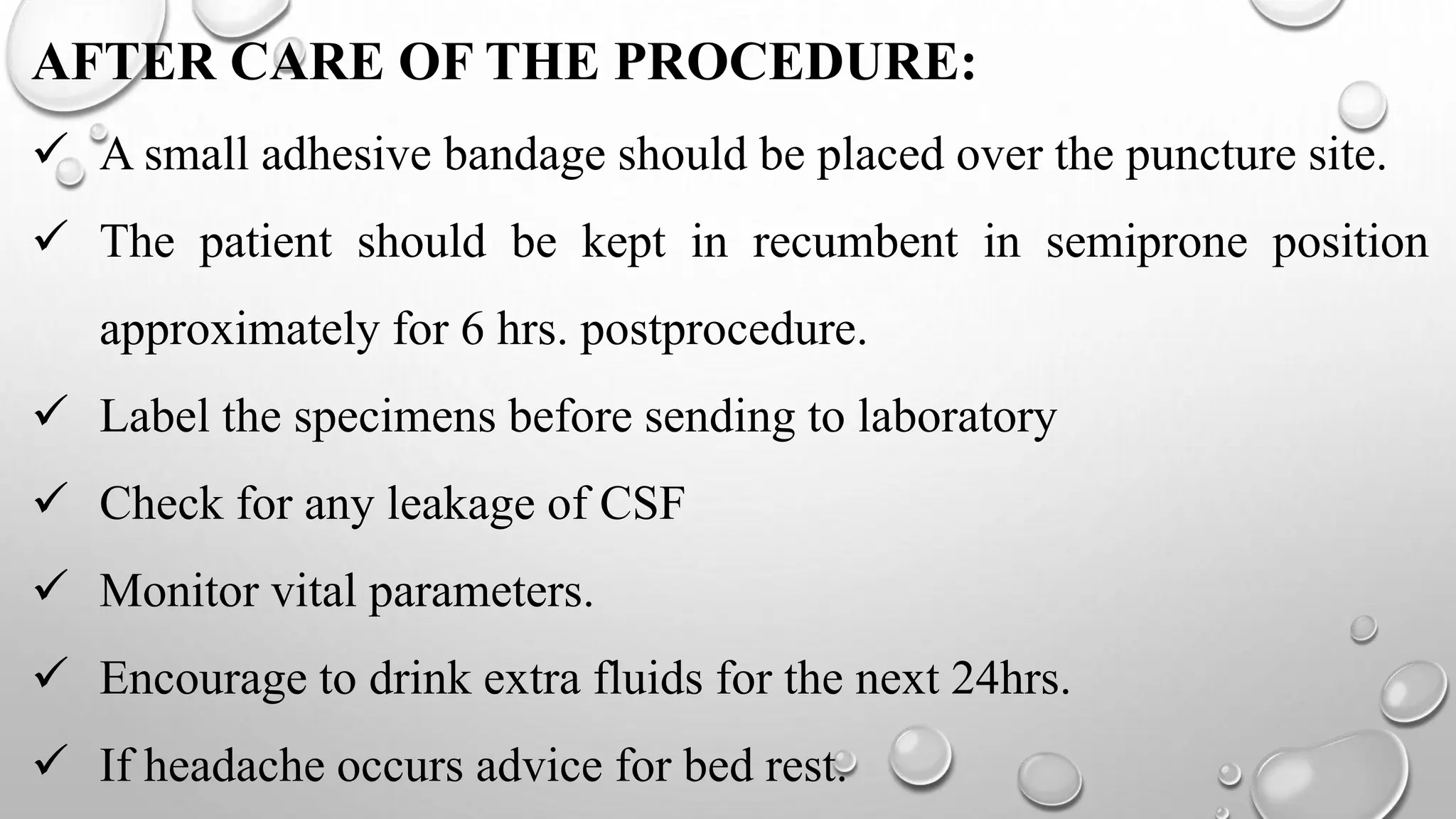 LUMBAR PUNCTURE.....................pptx