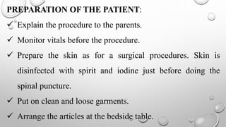 LUMBAR PUNCTURE.....................pptx