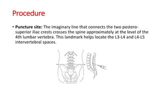 Lumbar puncture in pediatric patients.pptx