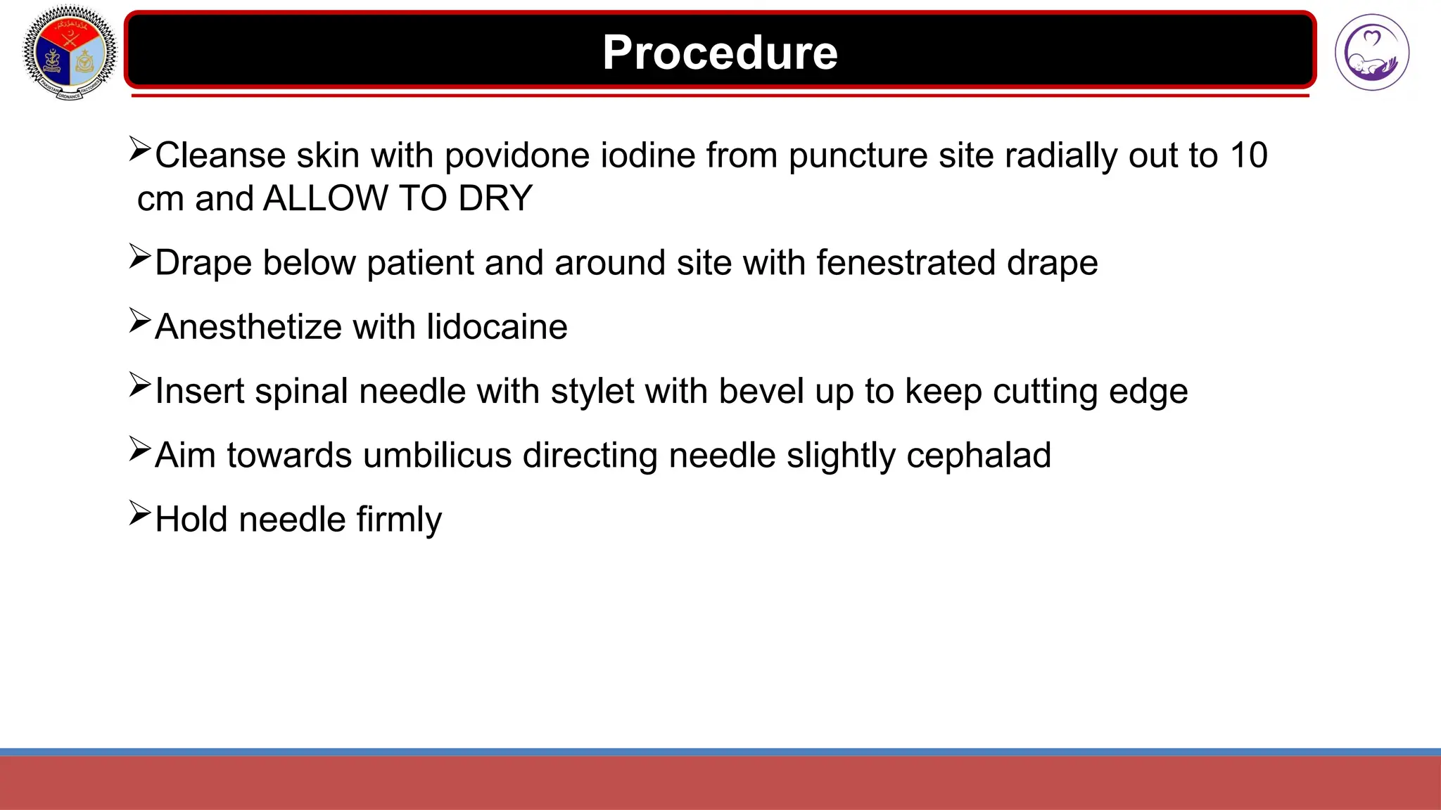 how to perform Lumbar Puncture on a child.pptx