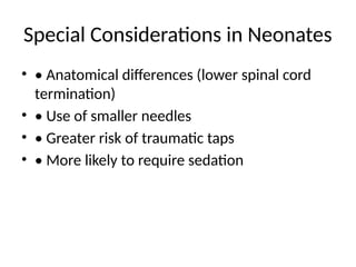 Lumbar Puncture Pediatrics. .pptx