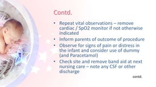 Lumbar Puncture PPT | PPTX