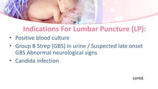 Lumbar Puncture PPT | PPTX