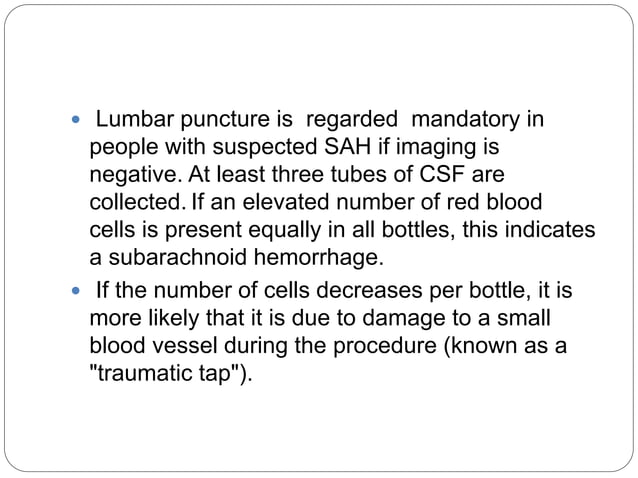Lumbar Puncture | PPTX | First Aid | Injuries