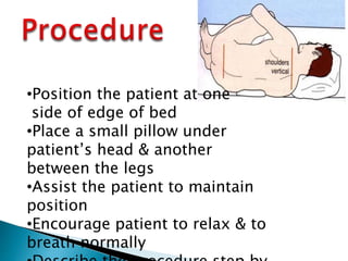 Lumbar Puncture Position
