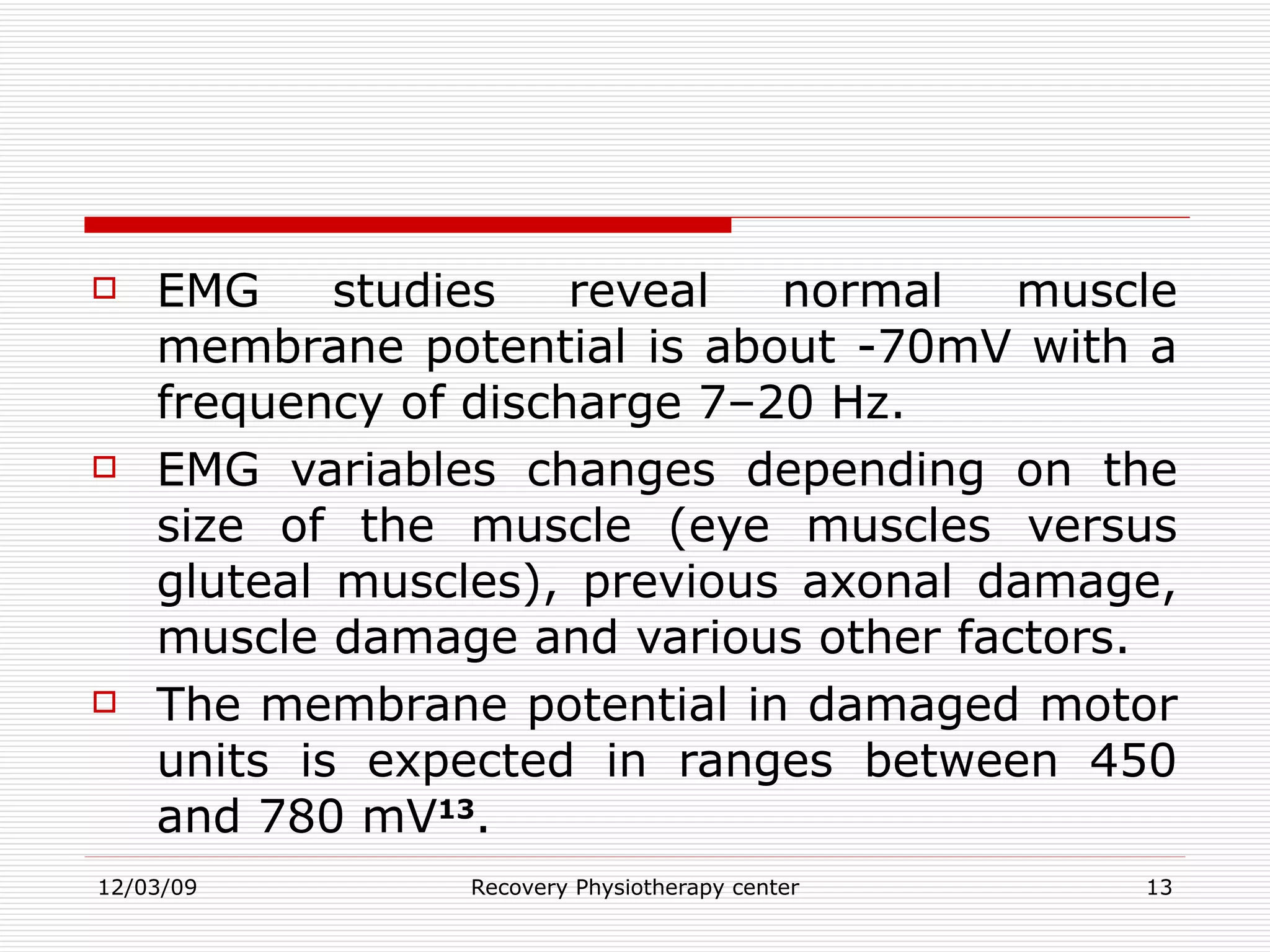 Lumbar Spine Emg | PPT