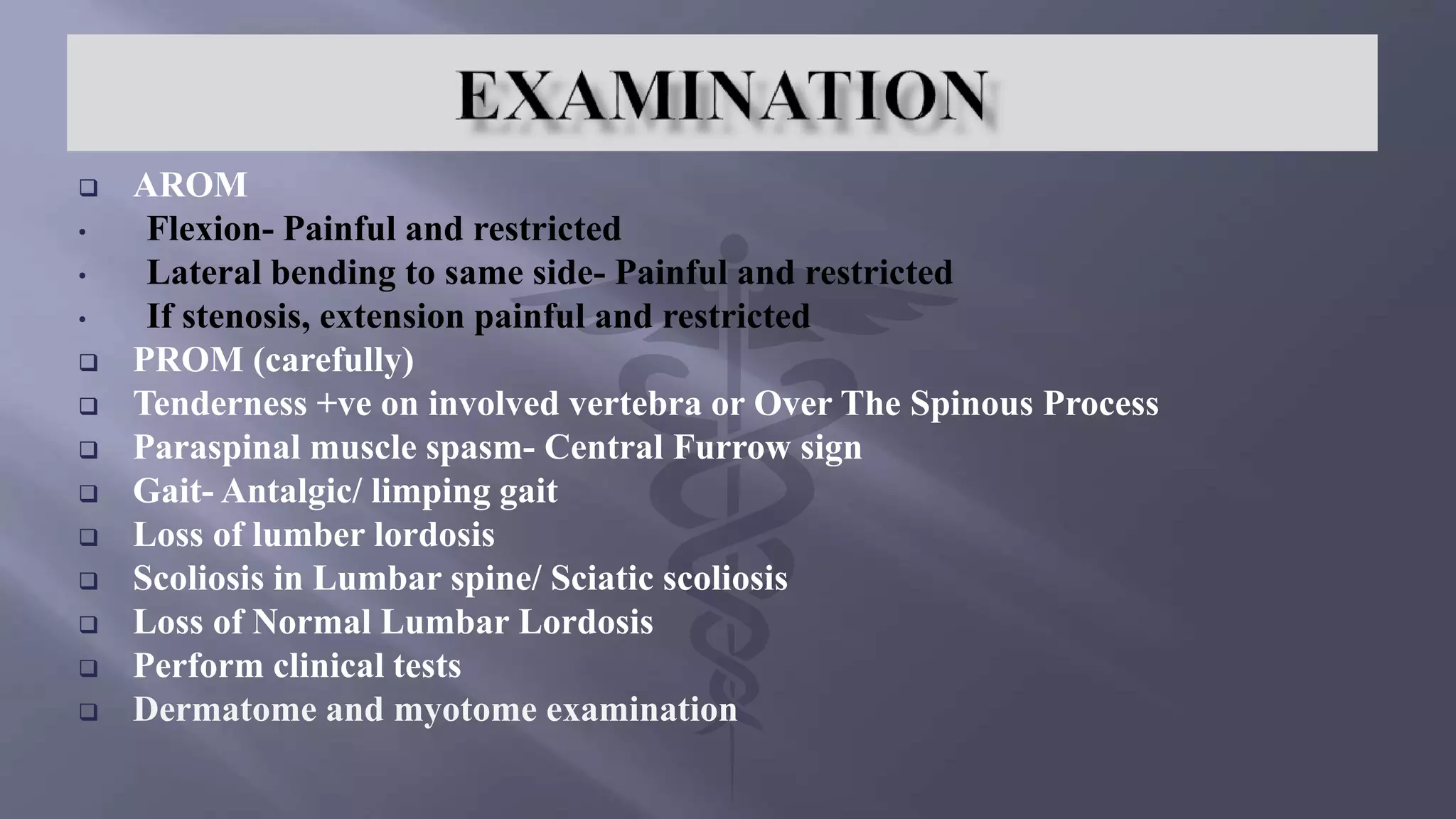 Lumber disc bulge/ Herniation/ Prolapse | PPTX