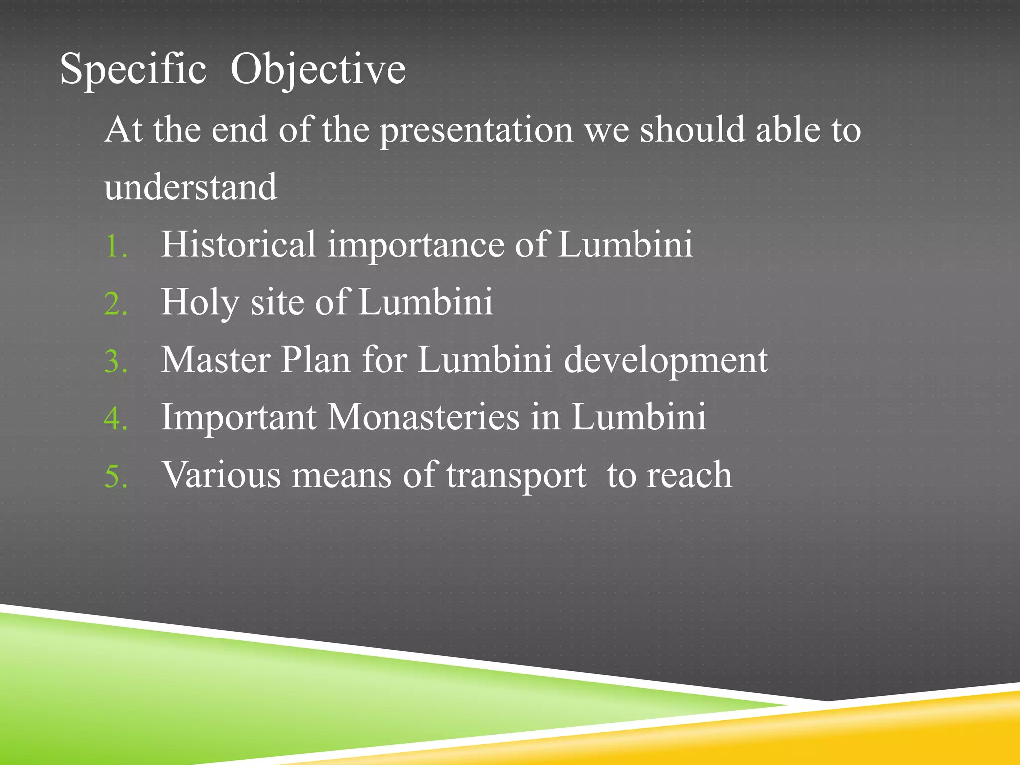 Lumbini | PPTX