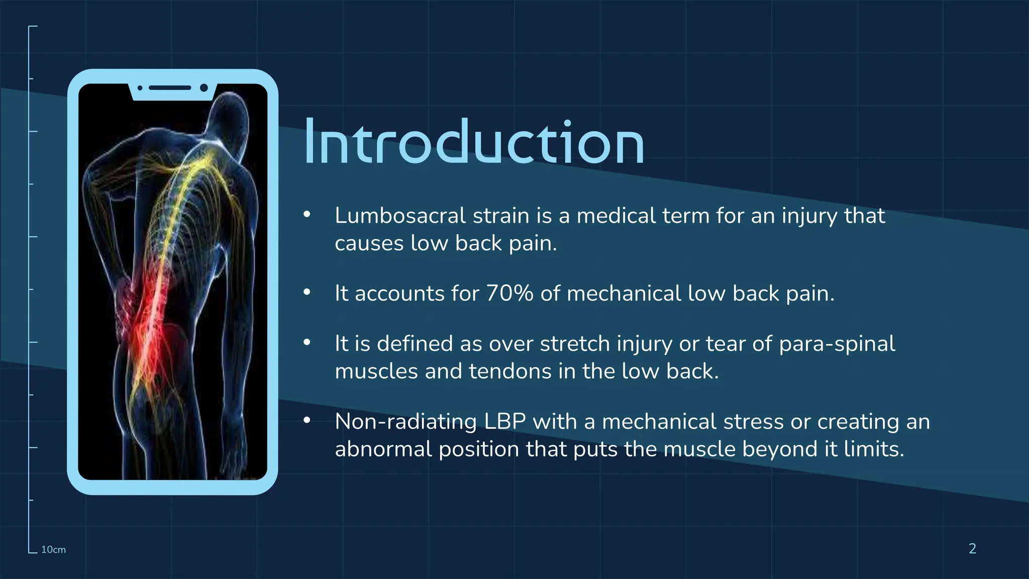 Physiotherapist POV : LumboSacral Strain | PPTX