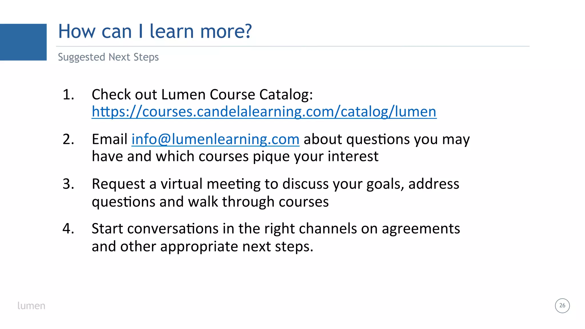 Lumen model jump starting success with oer | PDF