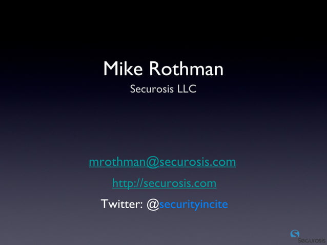 Endpoint Security Fundamentals Series - Part 1: Finding and Fixing the Leaky Buckets | PPT ...