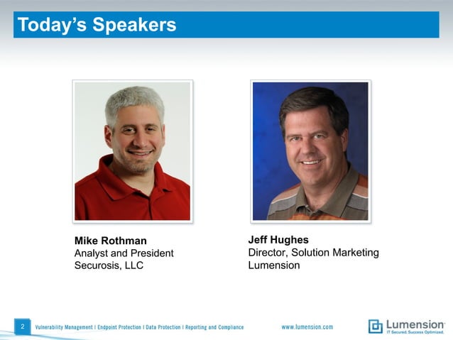 Endpoint Security Fundamentals Series - Part 1: Finding and Fixing the Leaky Buckets | PPT
