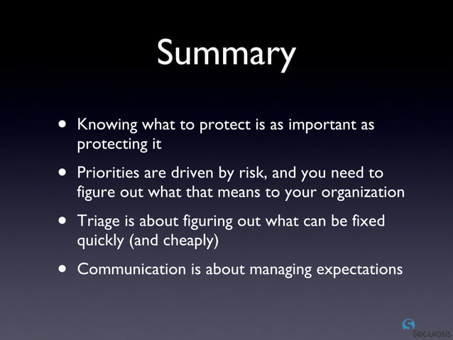 Endpoint Security Fundamentals Series - Part 1: Finding and Fixing the Leaky Buckets | PPT