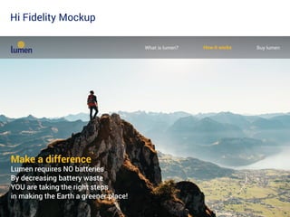 Lumen Website Design | PDF