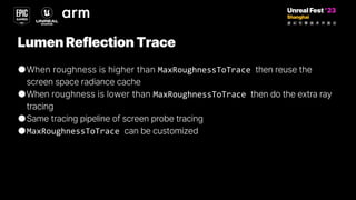 Unreal Fest 2023 - Lumen with Immortalis | PPT