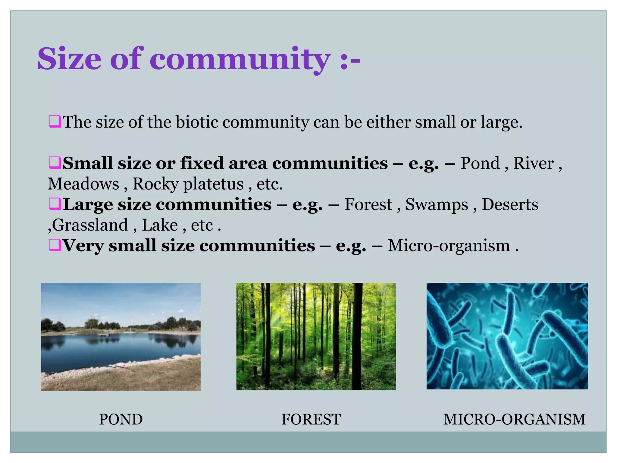 Analysis of community | PPTX