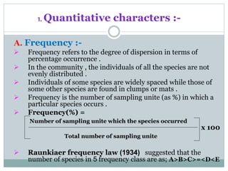Analysis of community | PPTX