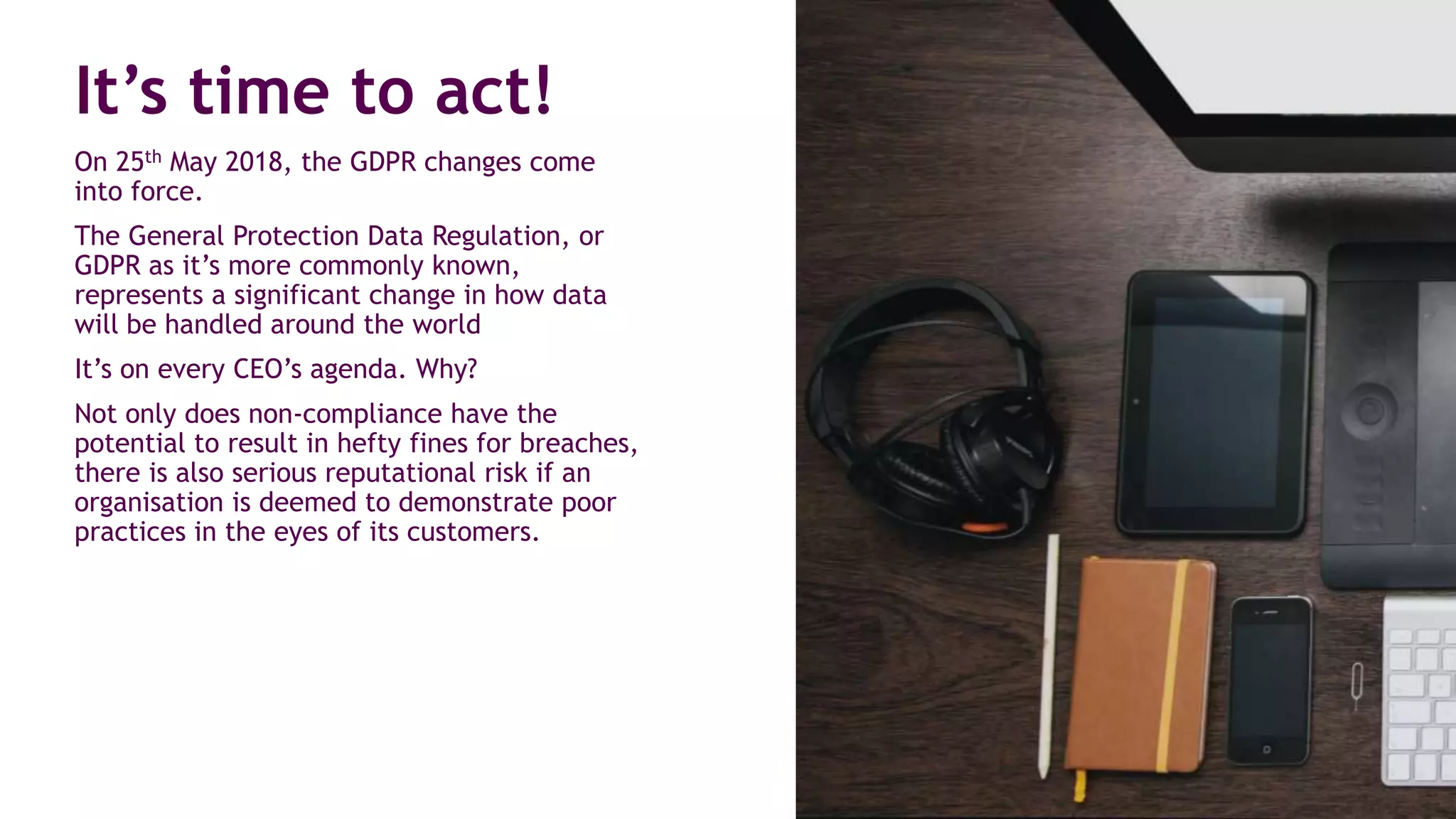 GDPR game framework from Lumesse Learning | PPT