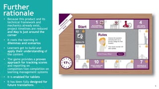 GDPR game framework from Lumesse Learning | PPT