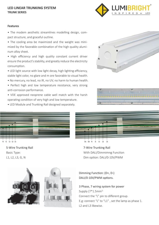 Lumibright linear light | PDF