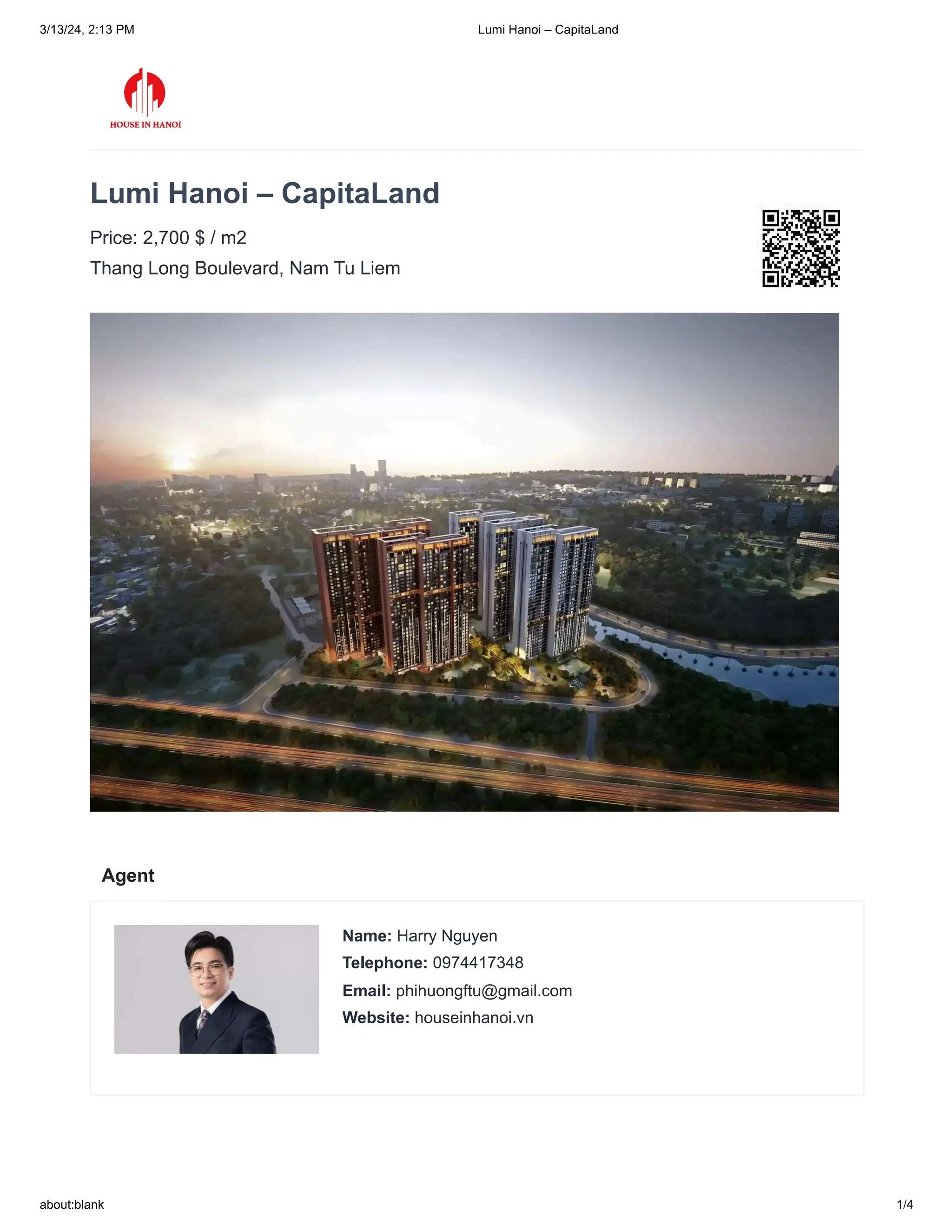 Lumi Hanoi project information Vietnam Real Estate | PDF